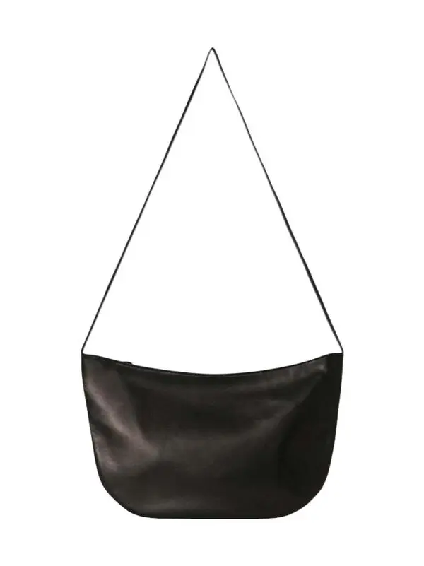 THE ROW Izzy Zip-up Crossbody Bag - Black