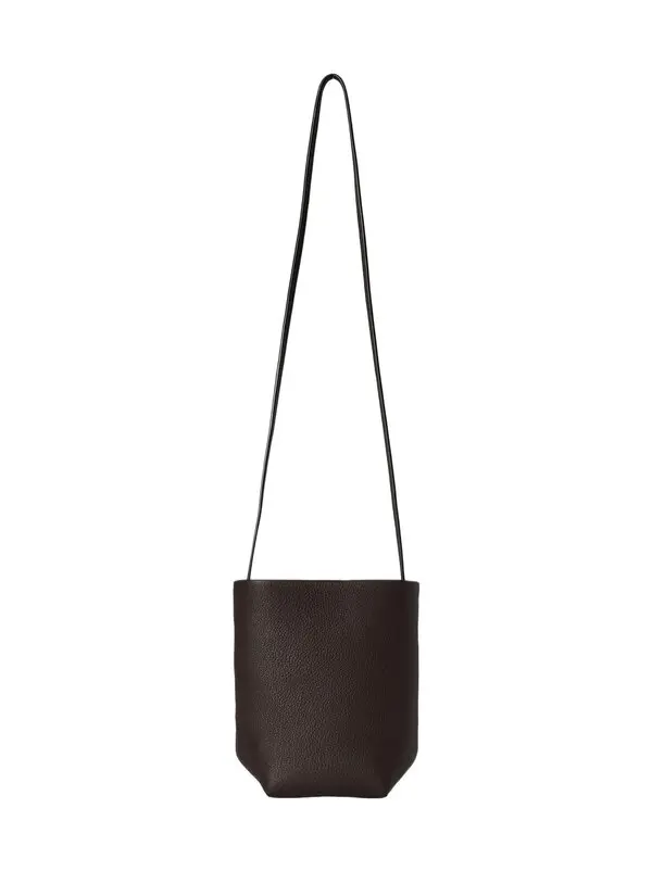 THE ROW Park Crossbody Bag - Dark Brown