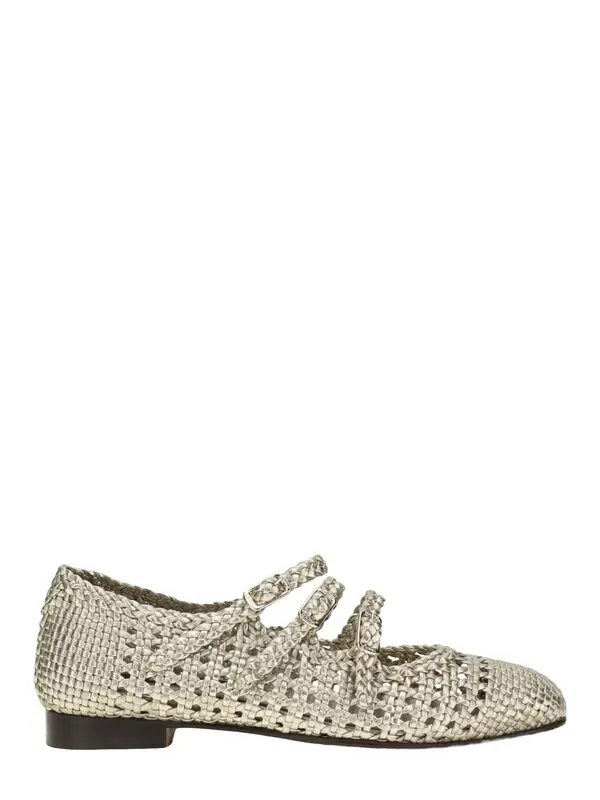 CAREL Ariana Woven Ballerinas - Nude