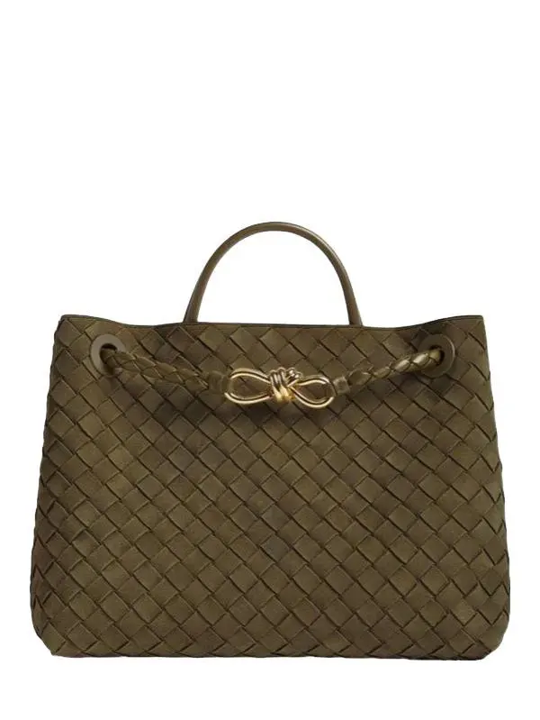 Bottega Veneta Andiamo Top Handle Bag - Green
