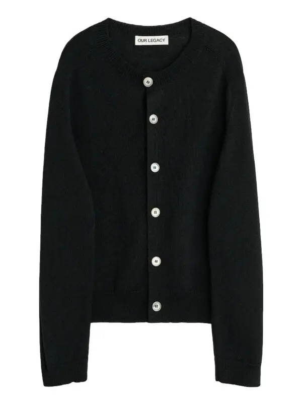 Our Legacy True Button-up Cardigan - Black