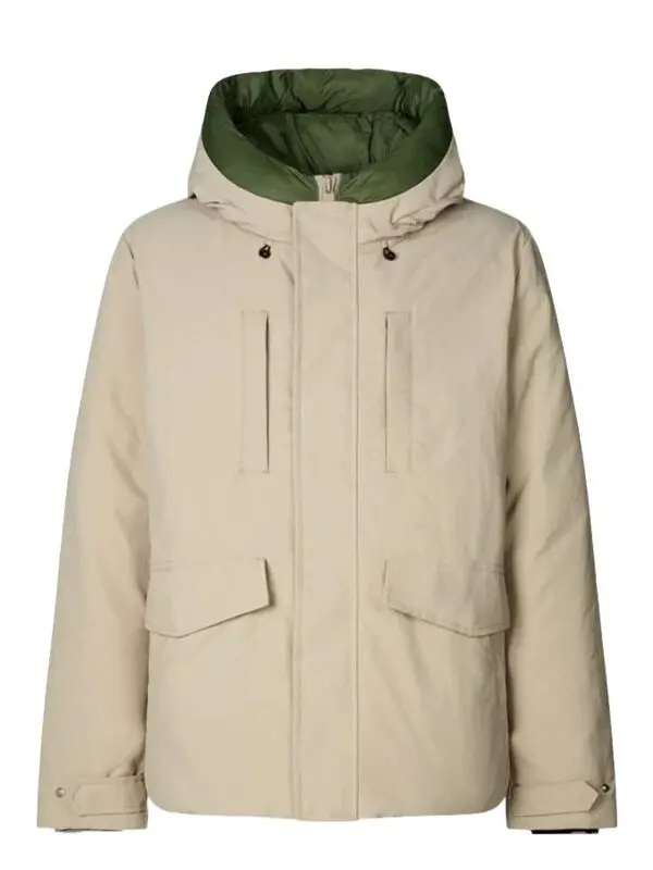 SAVE THE DUCK Enzo Hooded Parka - Nude