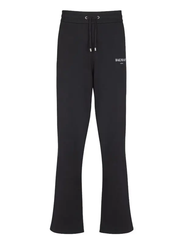 Balmain Drawstring Sweatpants - Black