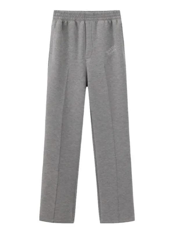 Marissa Chiara Elastic Waist Sports Pants - Grey