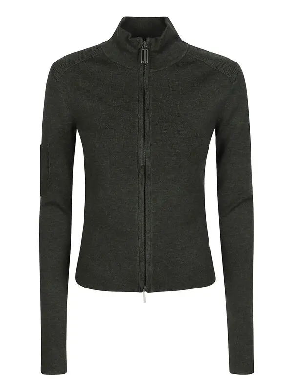 Victoria Beckham Zip-up Top - Black