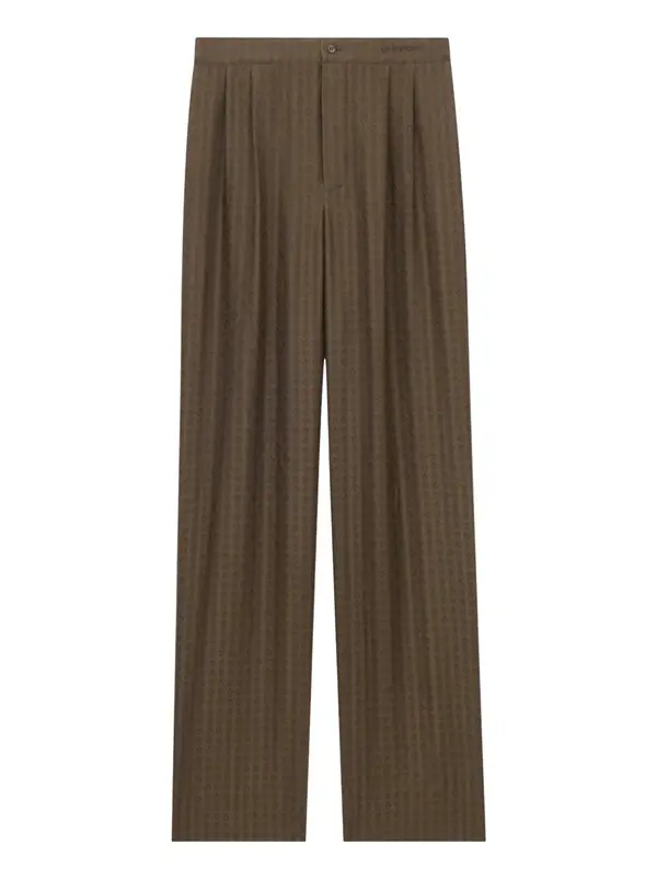 Saint Laurent Tailored Trousers - Taupe