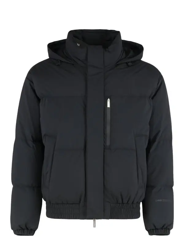 Herno Hooded Down Jacket - Black