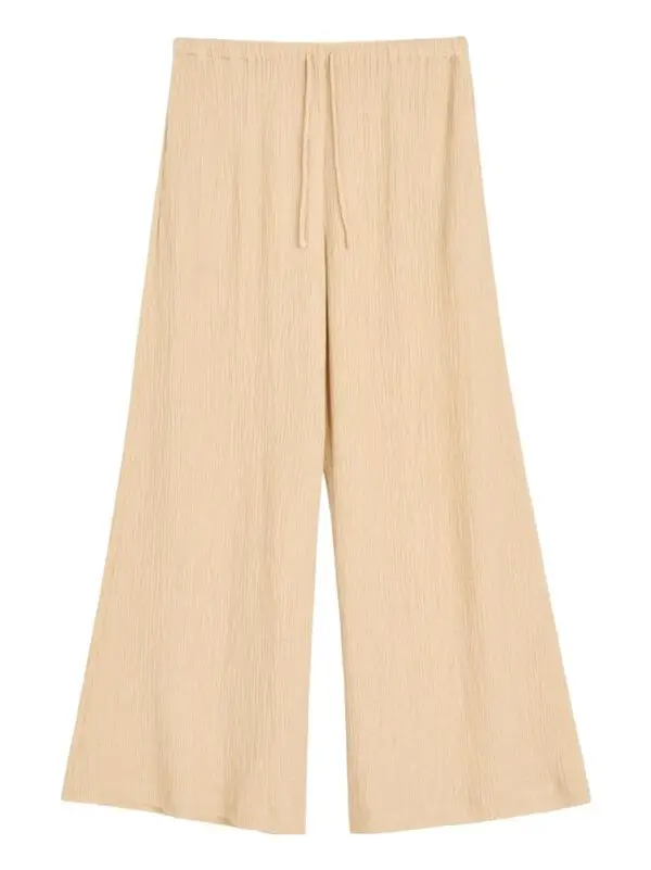 BY MALENE BIRGER Pisca Wide-leg Trousers - Dark Sand
