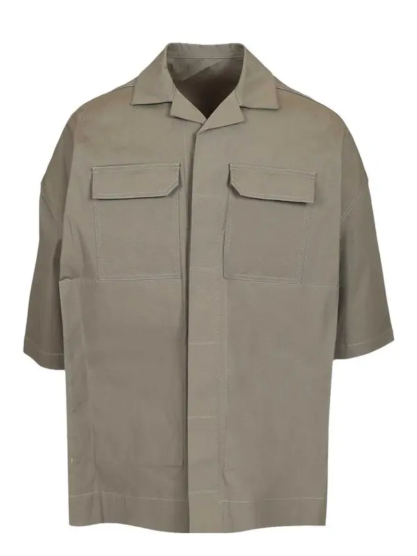 Rick Owens Magnum Tommy Utility Shirt - Gray