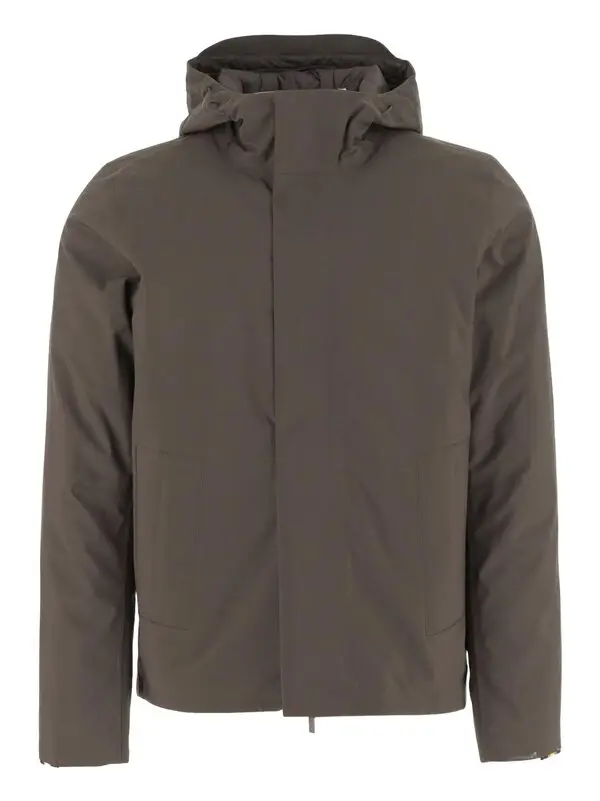 K-WAY Bonded Padded Jacket - Brown