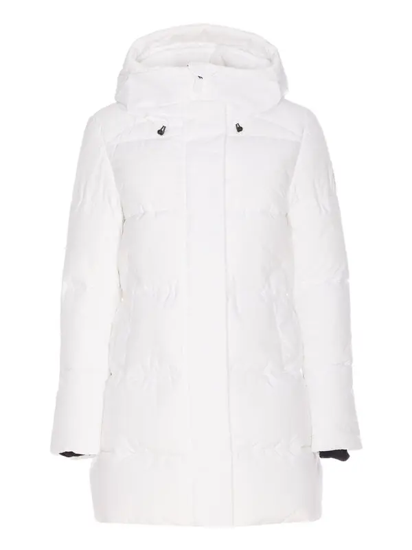 SAVE THE DUCK Hooded Padded Jacket - White