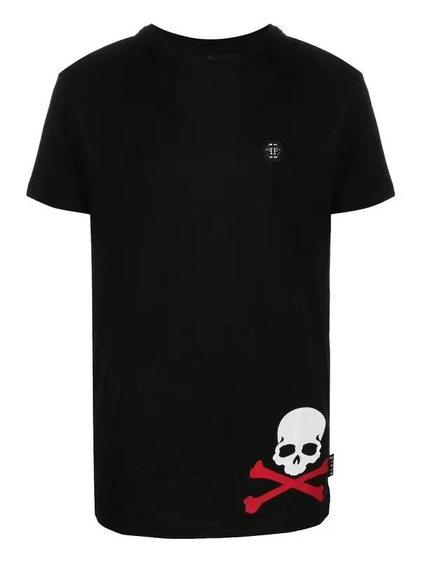 Philipp Plein Skull Print T-shirt - Black