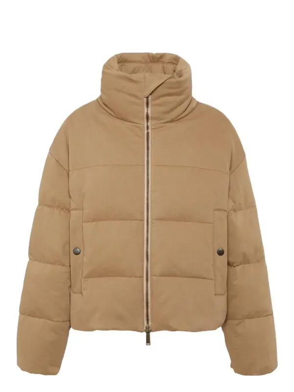 Dsquared2 Printed Ball Puffer Jacket - Green