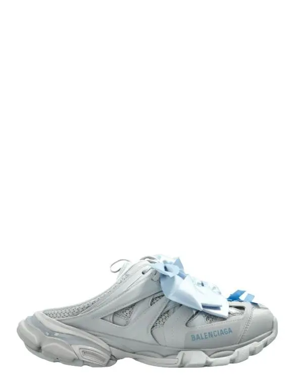 Balenciaga Track Bow Slides - Blue