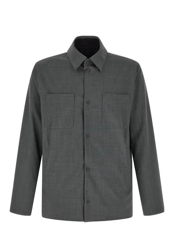 Herno Reversible Overshirt Jacket - Black