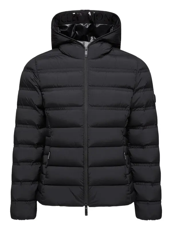 Moncler Alete Hooded Short Down Jacket - Black