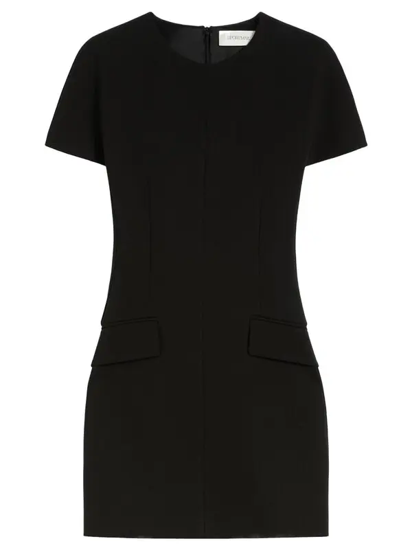 Sportmax Pocket Detailed Midi Dress - Black