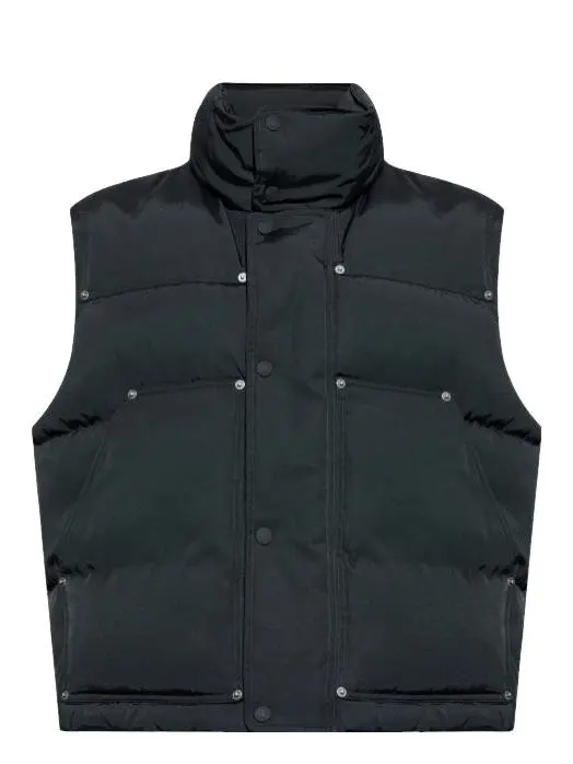 Dsquared2 Logo Patch Padded Vest - Black