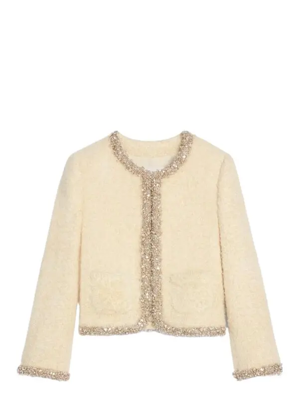 Celine Embroidered Silk Natt Jacket - No