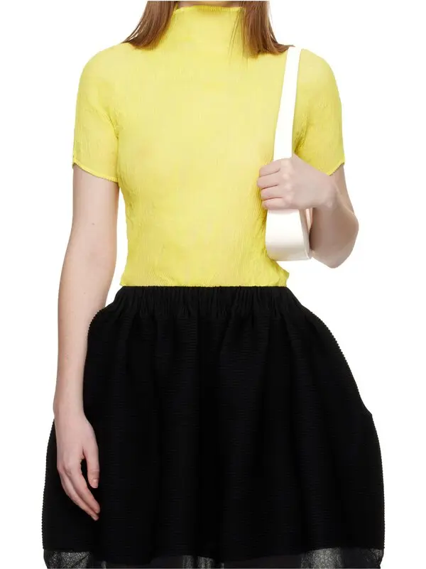 Issey Miyake Twisted Turtleneck Cover-up - No
