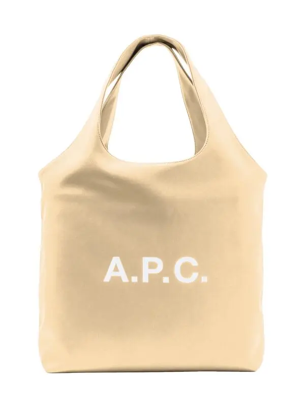 A.p.c. Ninon Medium Tote Bag - Ecru