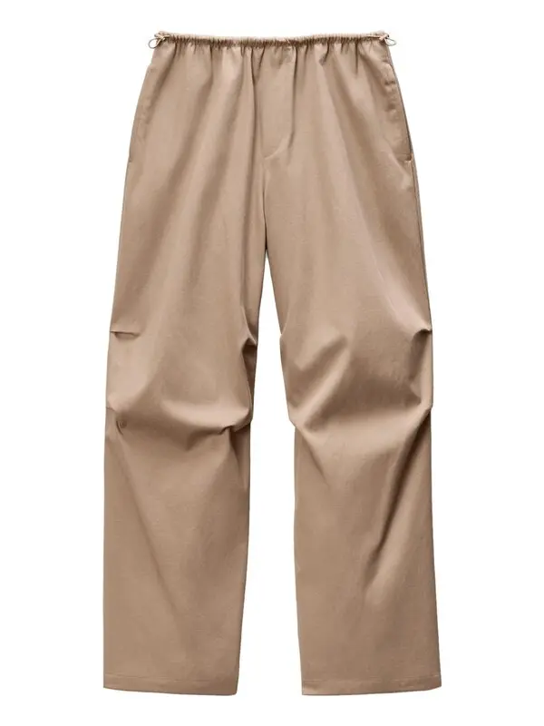 Alexander Wang Double Layer Waist Trousers - Warm Taupe