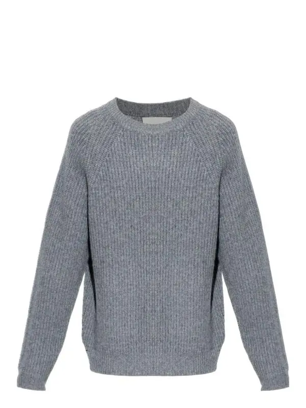 LISA YANG Soren Textured Knitted Sweater - Grey