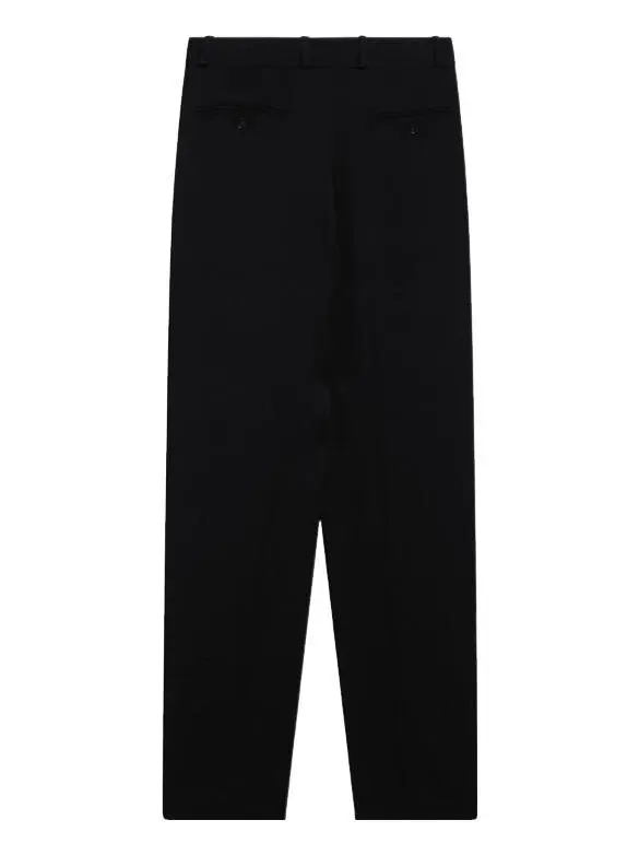 Loulou De Saison Tailored Trousers With Belt Loops - Black