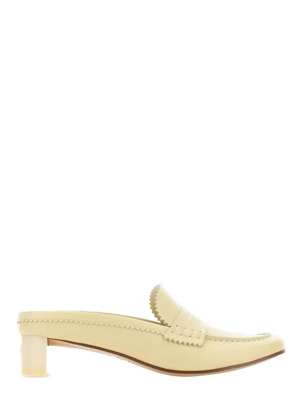 MAISON MARGIELA Leather Loafers - Nude