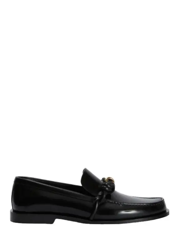 JIL SANDER Tangle Loafers - Black