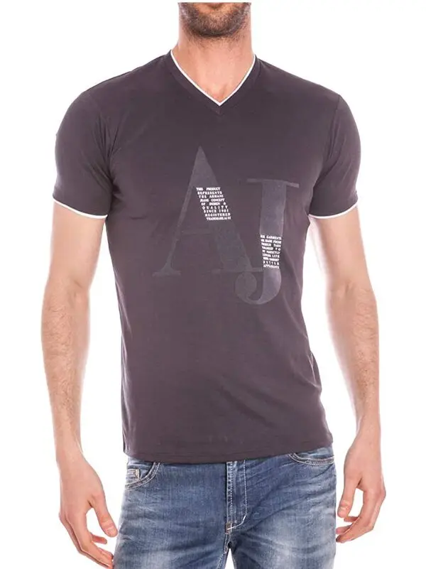 Emporio Armani Logo Details T-shirt - Multicolor