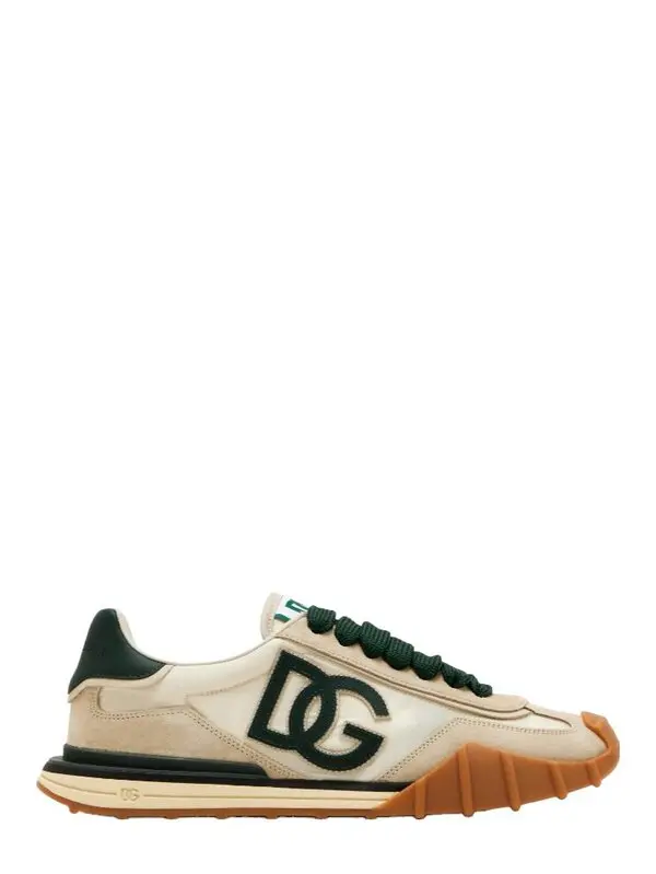 Dolce & Gabbana Logo Athletic Sneakers - Nude