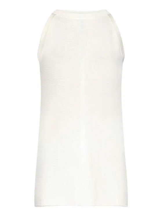 Loulou De Saison Ohana Sleeveless Knit Top - Ivory