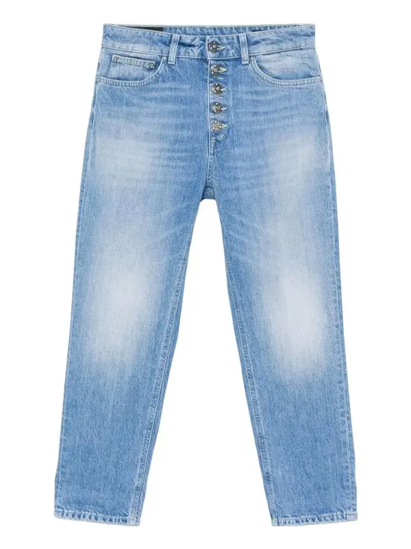 DONDUP Slim-fit Distressed Jeans - Blue