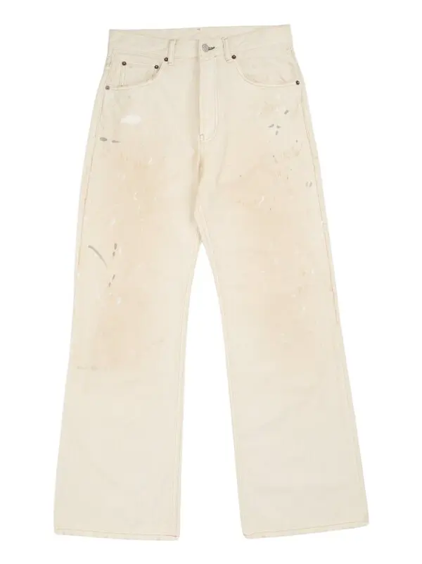Acne Studios 2021 Regular Fit Jeans - White