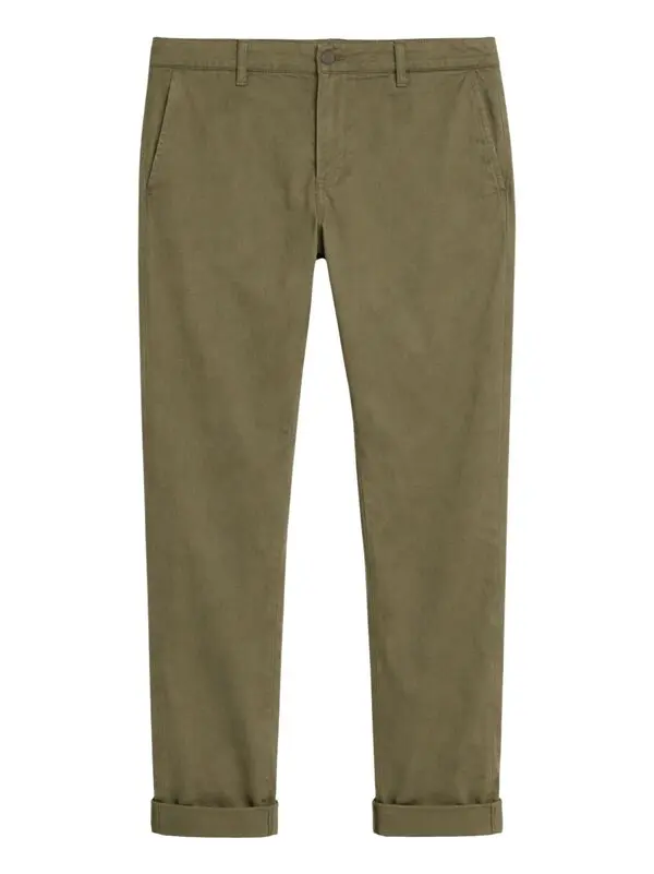DONDUP Tailored Cuffed Trousers - Green