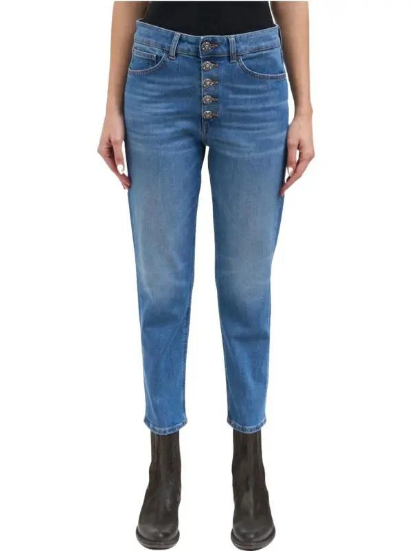 DONDUP Belt Loop Jeans - Blue