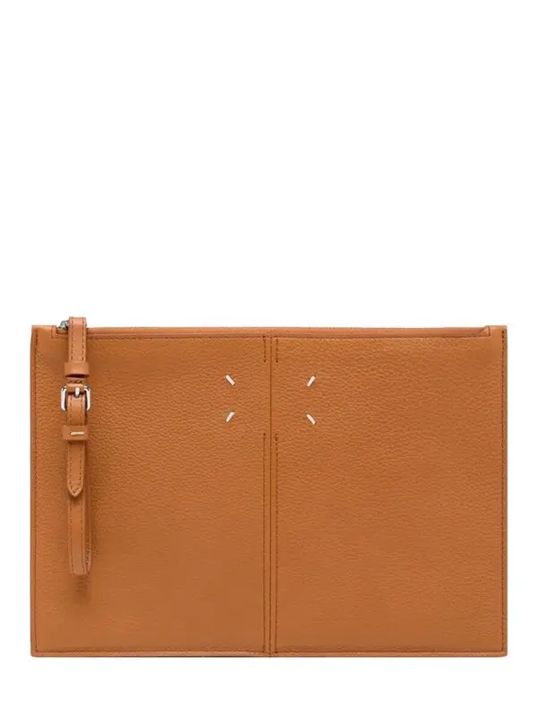 MAISON MARGIELA Wristlet Bag - Cognac