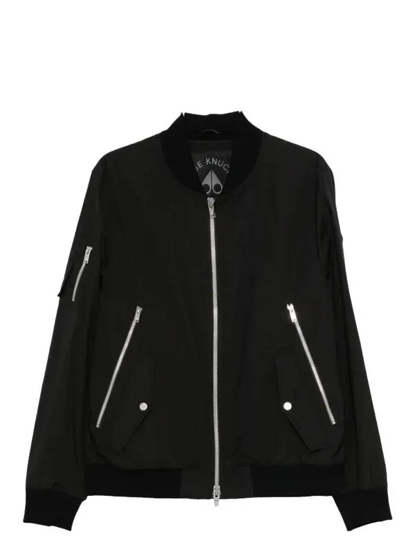 Moose Knuckles Courville Bomber Jacket - Black