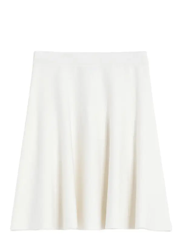 Max Mara Cotton And Viscose Crêpe Mini Skirt - Silk