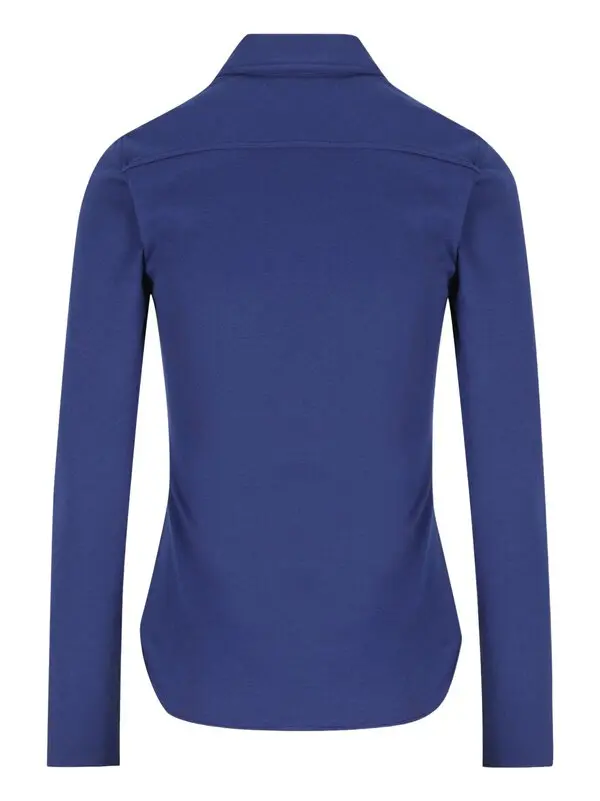 Celine Cotton Jersey Shirt - Blue