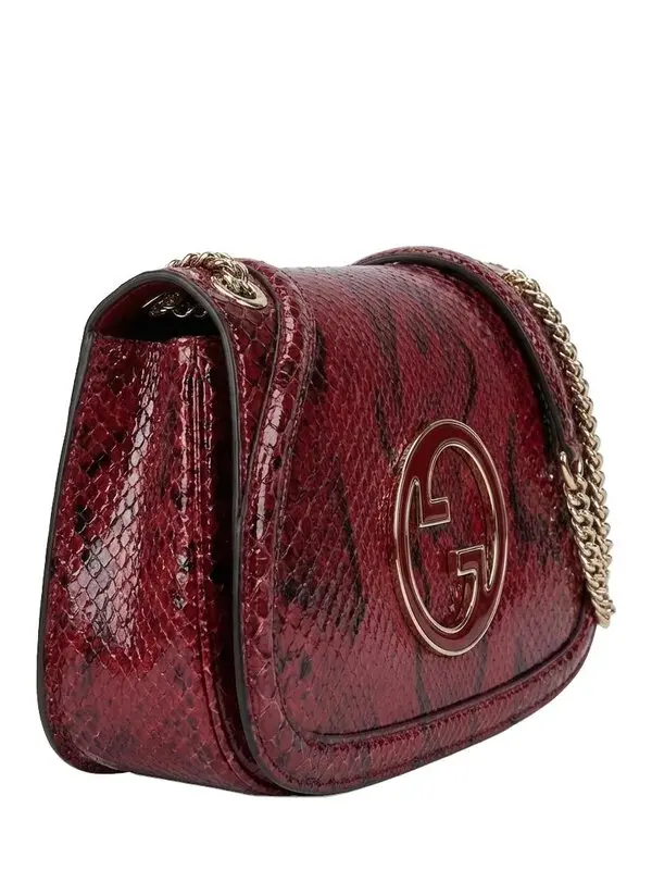 Gucci Blondie Small Shoulder Bag - Red