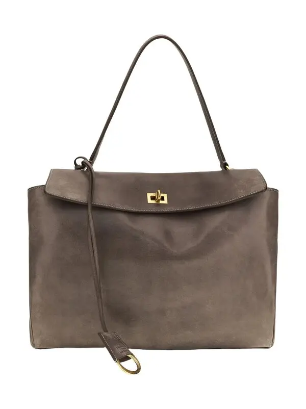 Balenciaga Rodeo Top Handle Tote Bag - Brown
