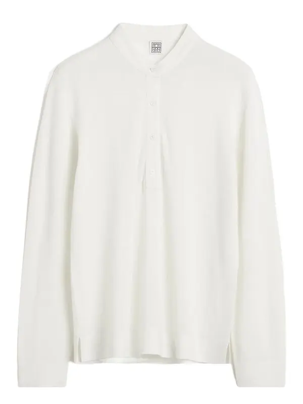 TOTEME Long-sleeved Knitwear - White