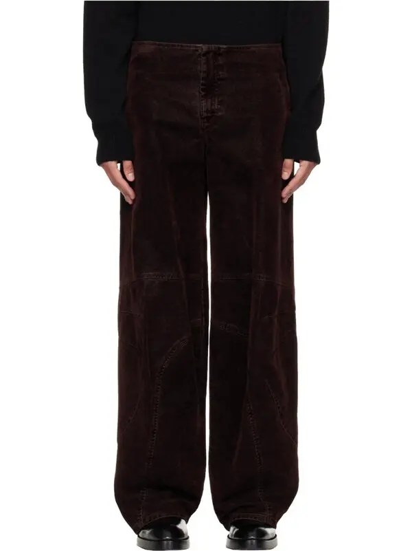 JEAN PAUL GAULTIER Wide-leg Trousers - Black