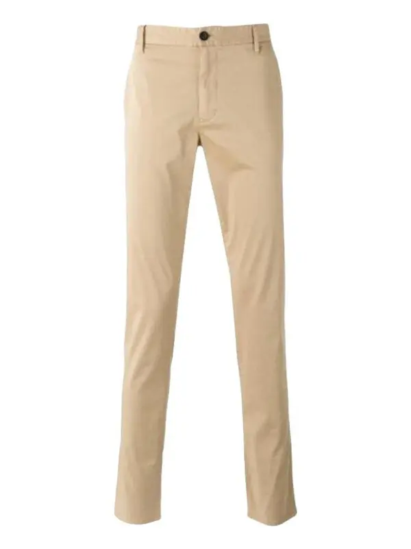 Emporio Armani Fitted Trousers - Nude