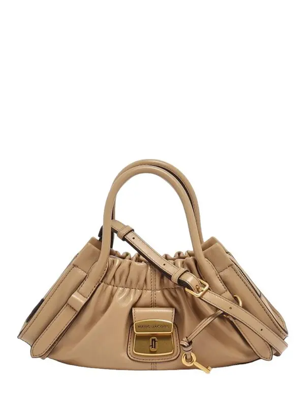 Marc Jacobs The Small Ruched Shoulder Bag - Nude
