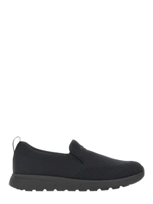 Prada Stretch Knitted Slip-on Sneakers - Black