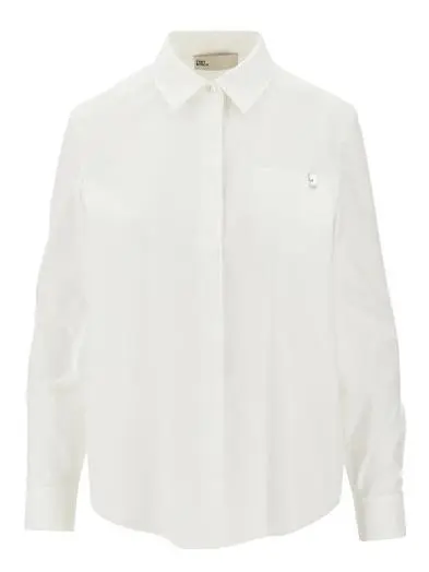 Tory Burch Poplin Shirt - White
