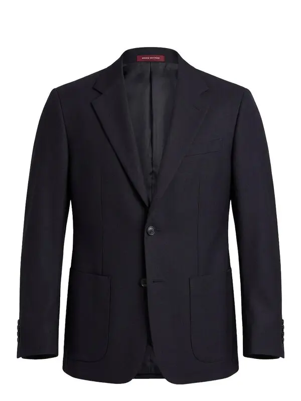 Gucci Single Breasted Cotton Canvas Jacket - Black